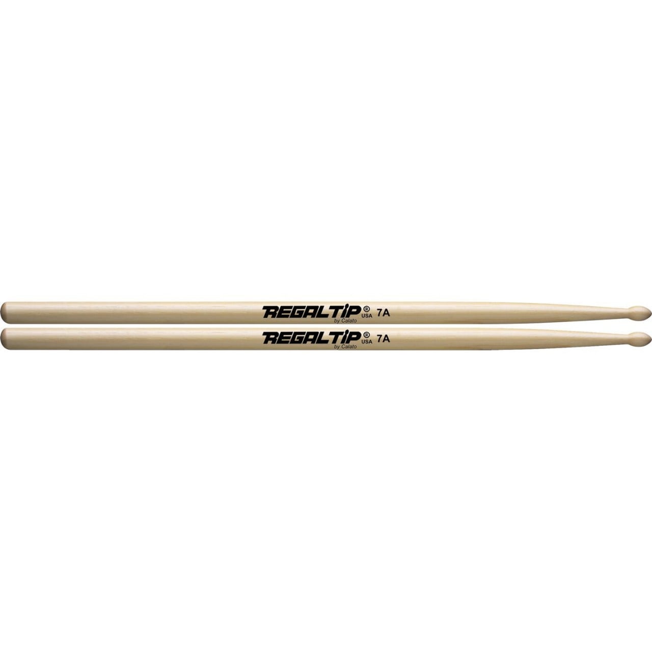 Regal Tip 207R Classic Series Hickory/Wood 7A Drum Set/Kit Drumstick ...