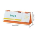 2026 Desktop Calendar Daily Planner Portable Monthly Calendar with ...
