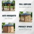 MF Studio 10' x 10' Outdoor Hardtop Gazebo Polycarbonate Roof Patio ...