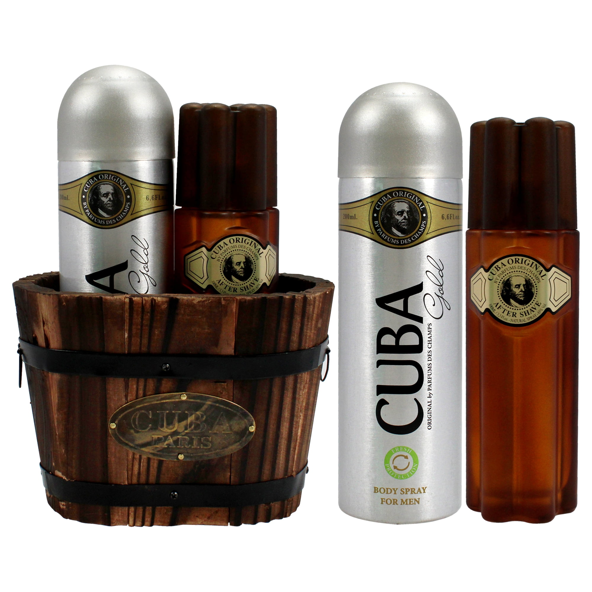 Click here for Cuba Gold By Cuba For Men - 2 Pc Gift Set 3.4oz Af... prices