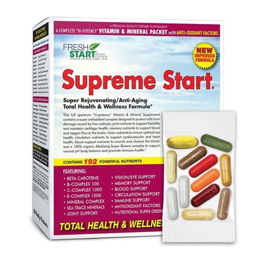 Ultra Start Multivitamin Active Plus - Daily Pack for Energy, Immune ...