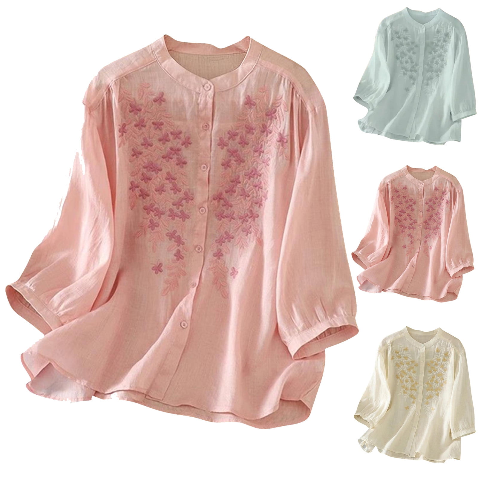 Click here for Jacenvly Womens Tops Clearance Womens Casual Top W... prices