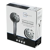 Mainstays 3-Setting Luxury Shower Combo, with 19 Possible Flow ...
