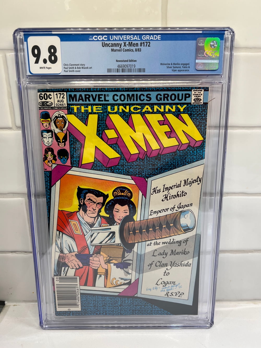 Uncanny X-Men #172 - CGC 9.8 Comic Book - Walmart.com