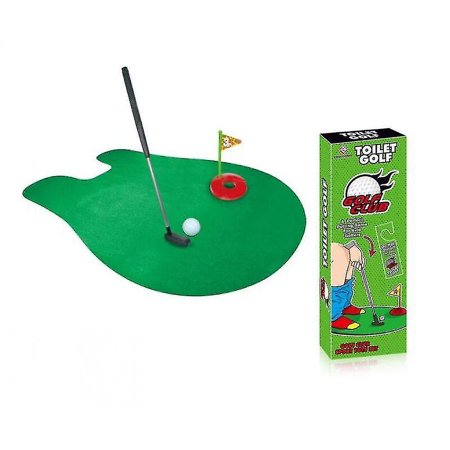 Golf clubs toilet golf potty putter set bathroom game mini golf set ...