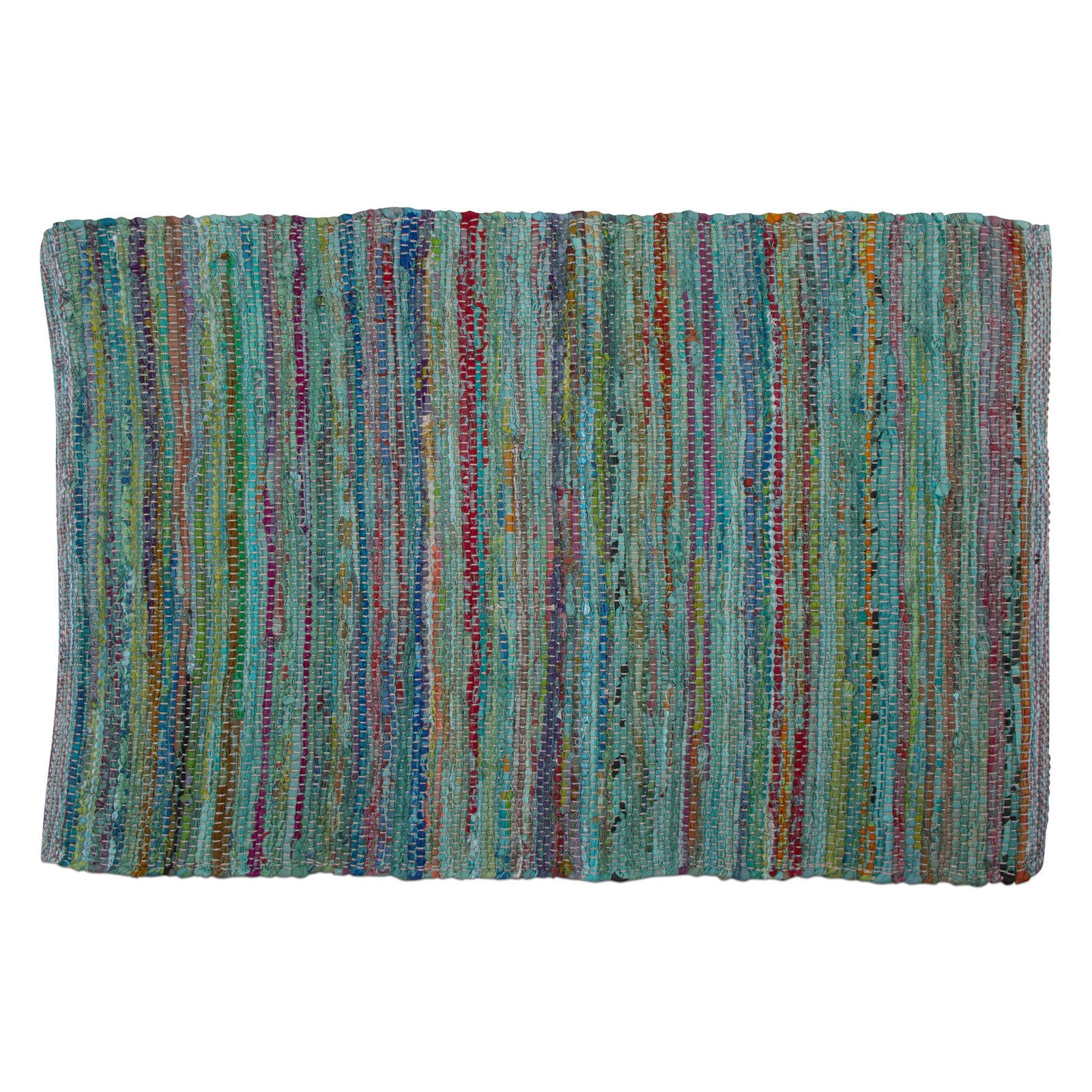 TAG Paanee Stripe Chindi Door Mat - Walmart.com