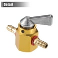 Unique Bargains Gas Inline Petrol On-Off Fuel Tap Petcock Valve Switch ...