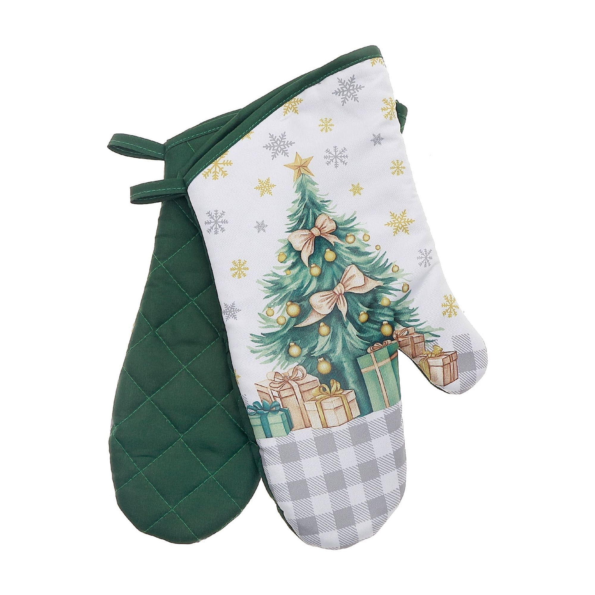 Click here for Ih Casadécor 14 Oven Mitts (2pcs) (Christmas Tree)... prices