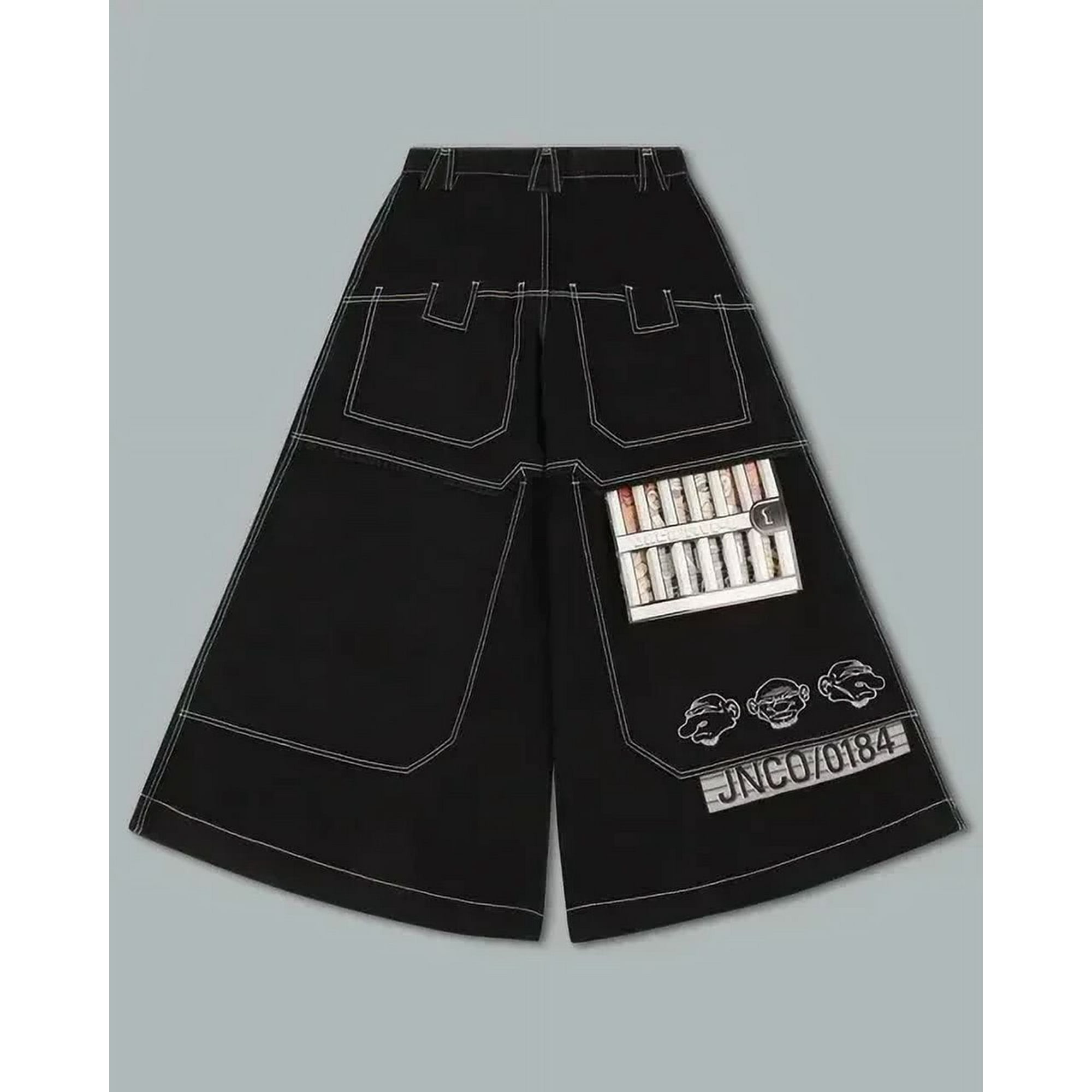 Click here for Beileda Oversized Hip Hop Streetwear Jnco Baggy Je... prices