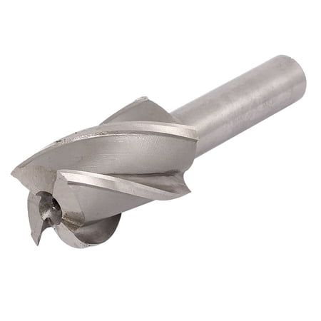 20mm Shank 40mm Cutting Dia HSSAI Straight Shank 4 Flutes End Mill ...