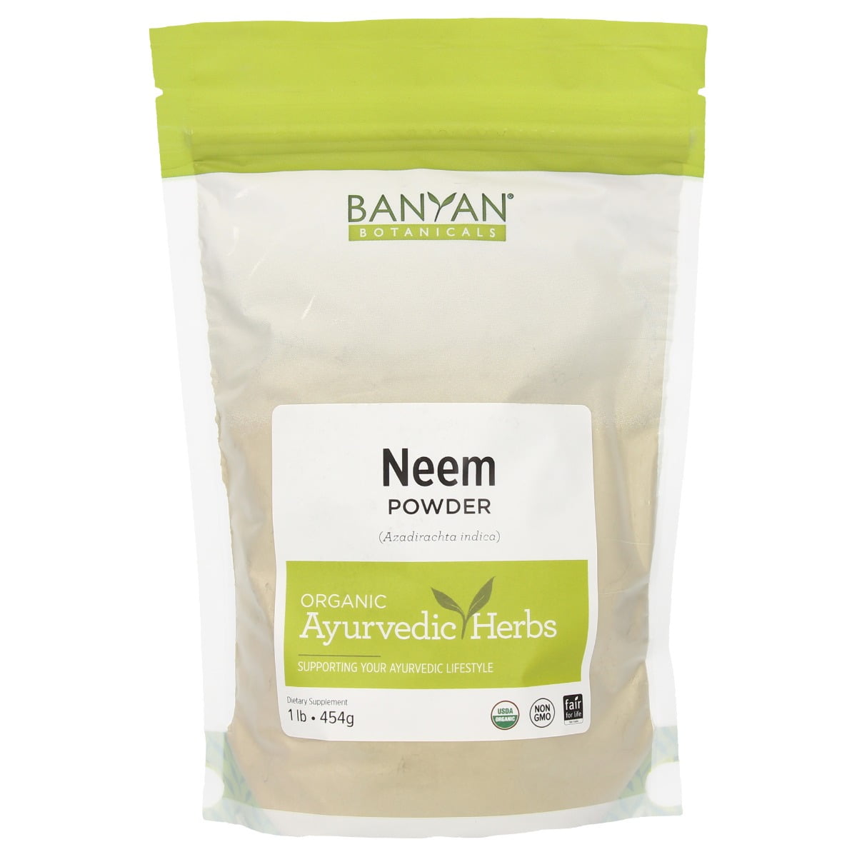 Banyan Botanicals Neem Powder - Organic Azadirachta Indica - Purifying ...