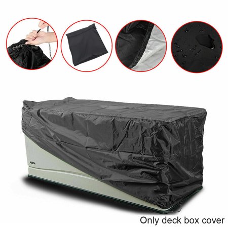 Storage Quick Open Outdoor Garden Furniture Protective Deck Box Cover ...
