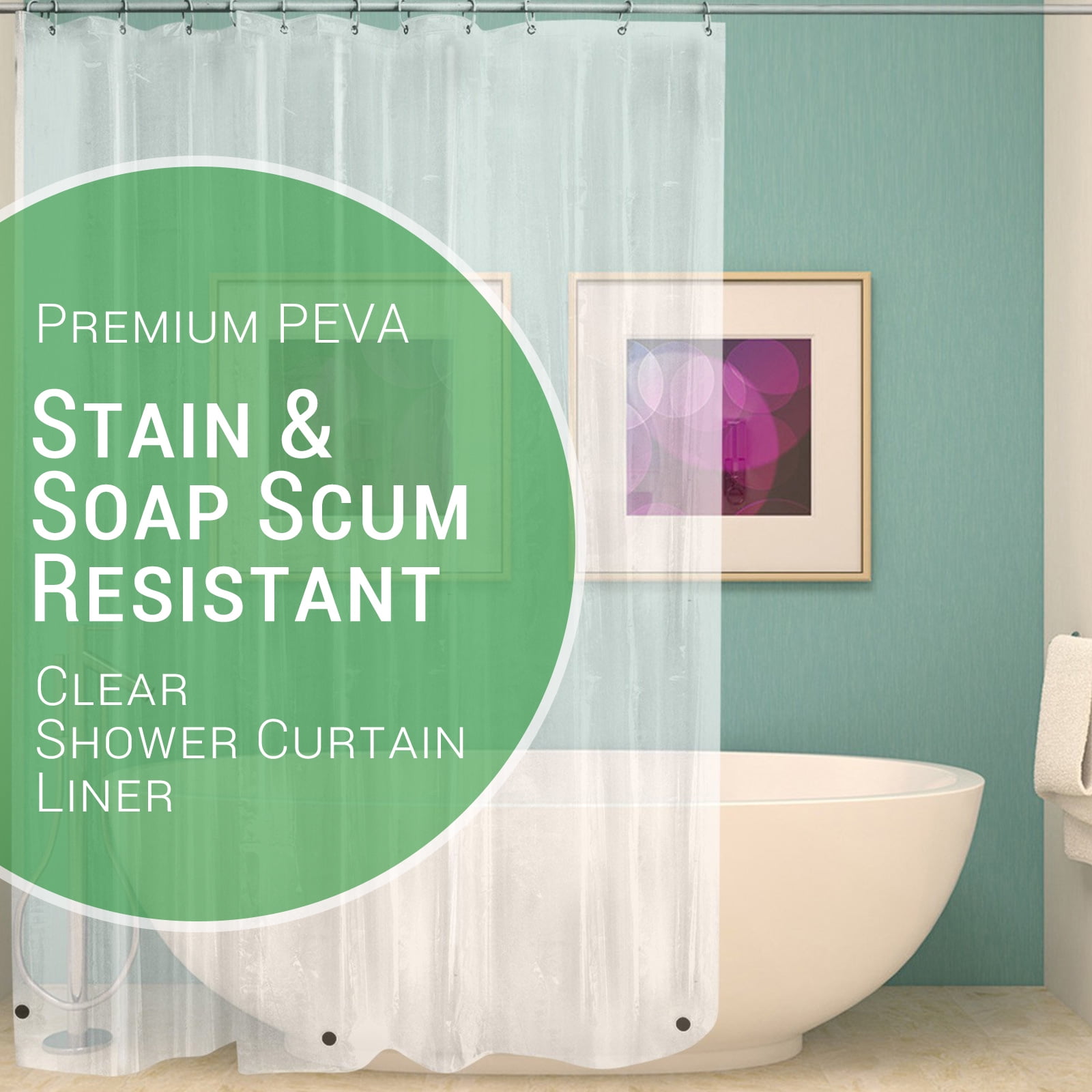 Click here for Gogreen Bathroom Shower Curtain - Waterproof Plast... prices