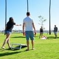 GoSports CornHole PRO Game Set: Portable, Foldable, Aluminum Frame, Red ...