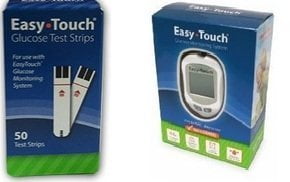 Easy Touch Combo 200 Strips and 1 Meter - Walmart.com