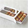 Wilton White Cardboard Treat Boxes with Handles, 9.37 x 7.5 x 1.88 ...