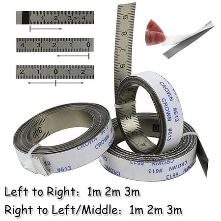 Metric Scale Ruler Quick Measurement Stainless Steel Scale Ruler ...