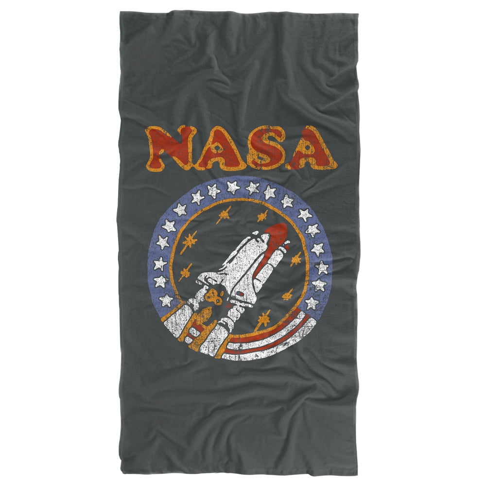 NASA Retro Shuttle Officially Licensed Beach Towel 30' X 60' - Walmart.com