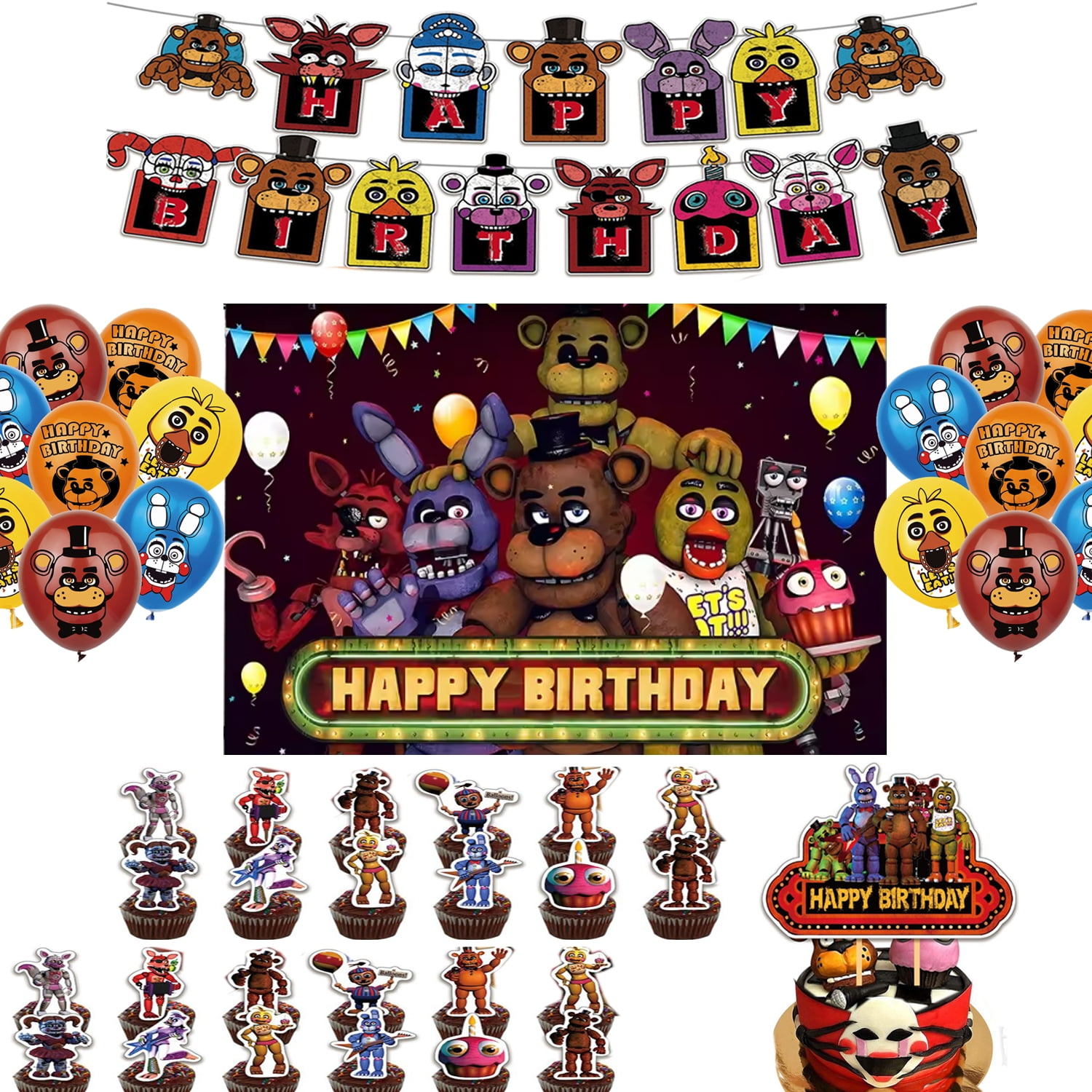 Click here for Keqi Freddys Party Decorations Birthday Party Supp... prices