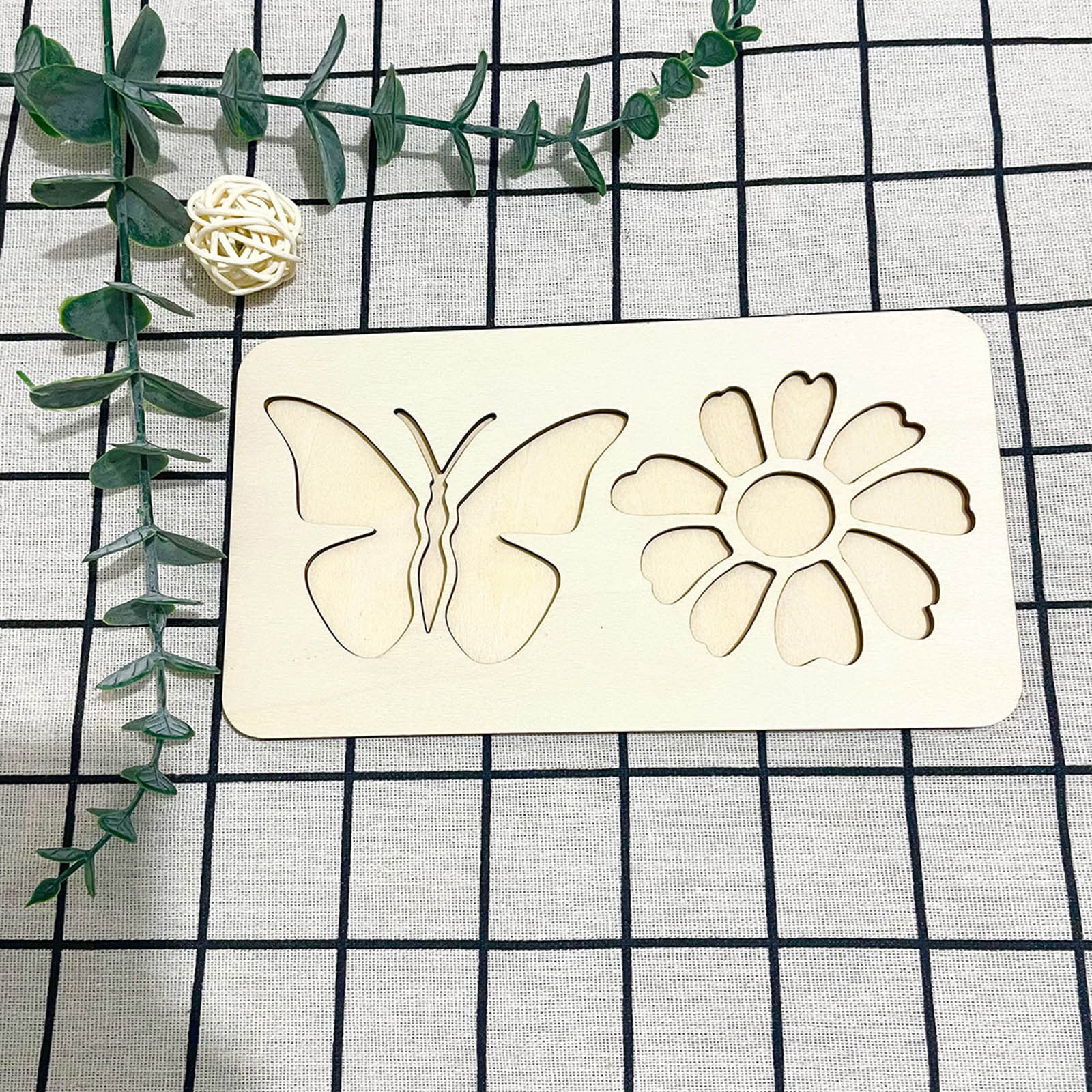 Wooden Animal Filling Board Wooden Montessori Toys For 3 4 5 Year Old ...