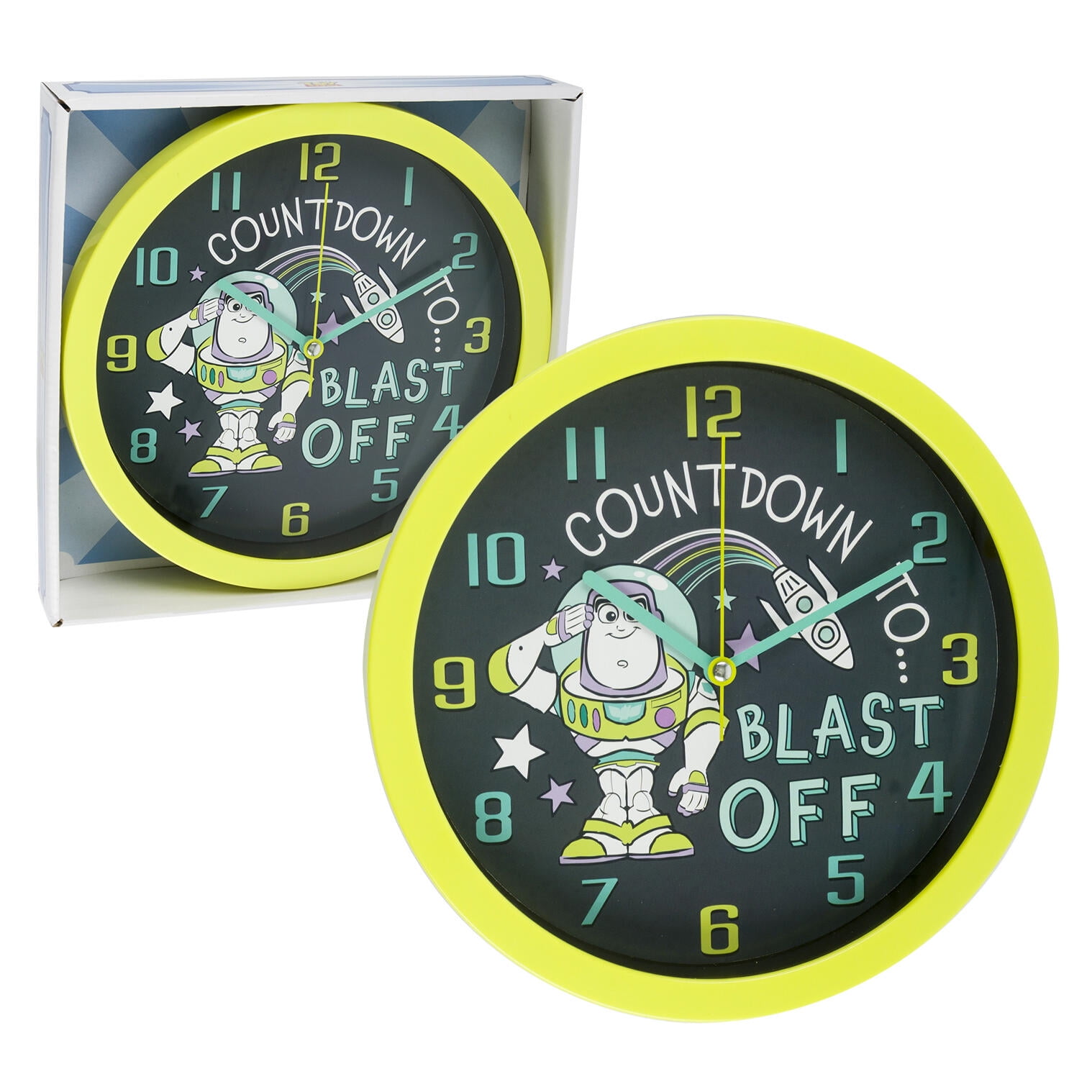 1 PC Toy Story Wall Clock- 10"- STYLE MAY VARY - Walmart.com