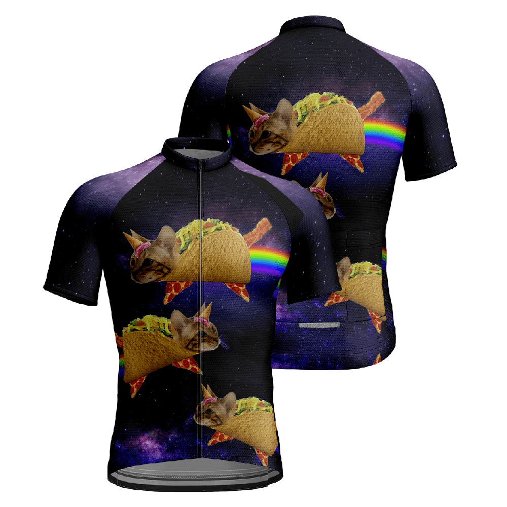 Unique Cycling Jersey Men with 3 Rear Pockets Breathable Bike Shirt for ...