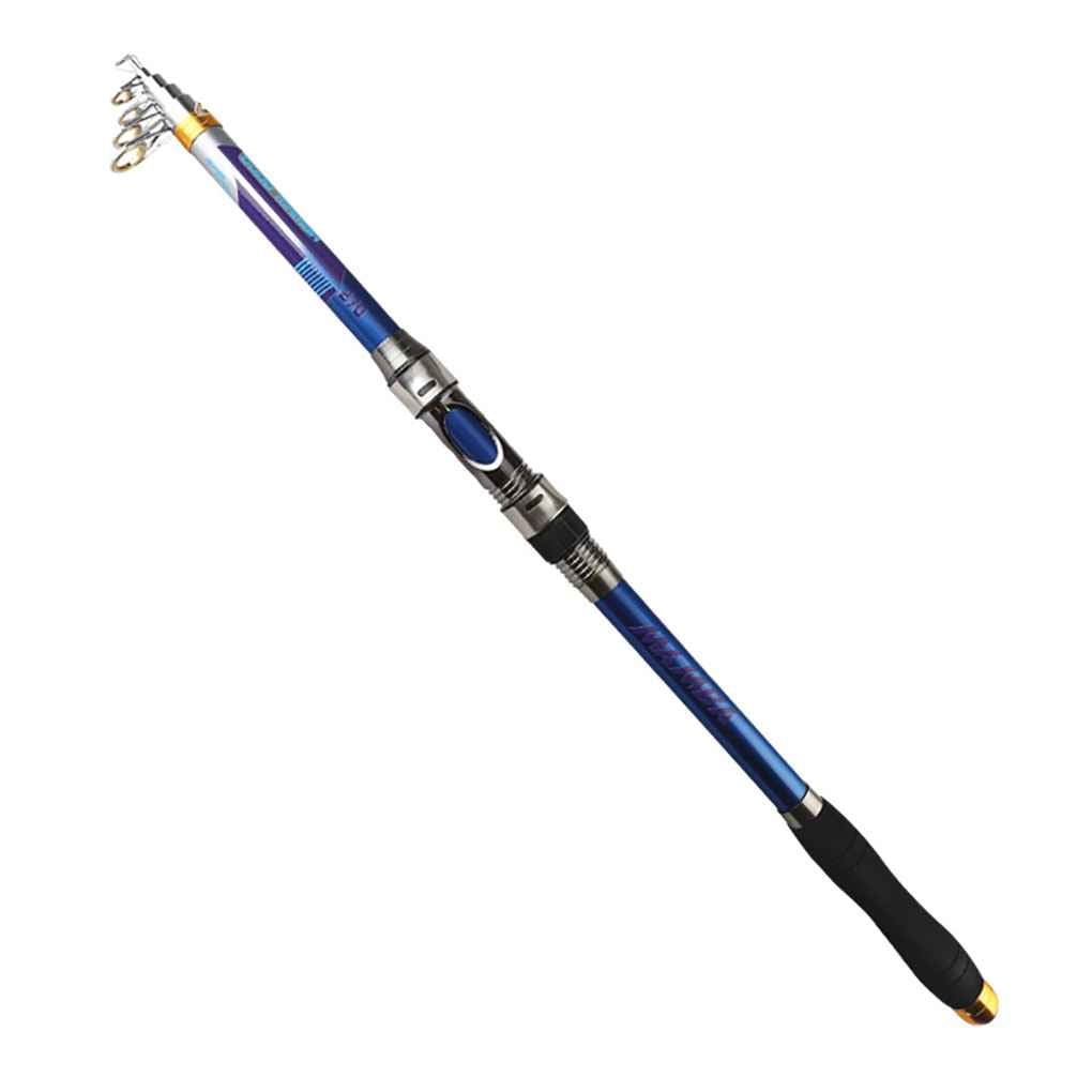 Electronicheart 3.6m 7 Section Fishing Rod Portable Telescopic Super ...