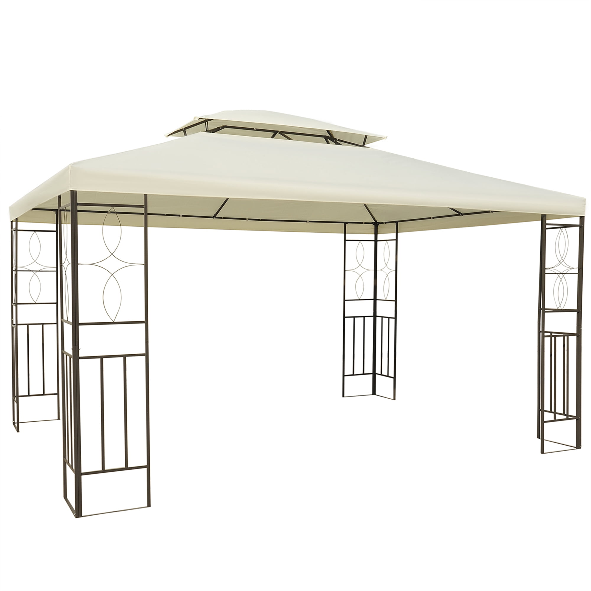 Click here for Outsunny 10x13ft Steel Gazebo Sun Shelter Patio Ou... prices