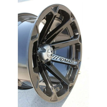 MSA Offroad Wheels Aluminum Rim M12 DIESEL 14X7in Gloss Black Finish ...