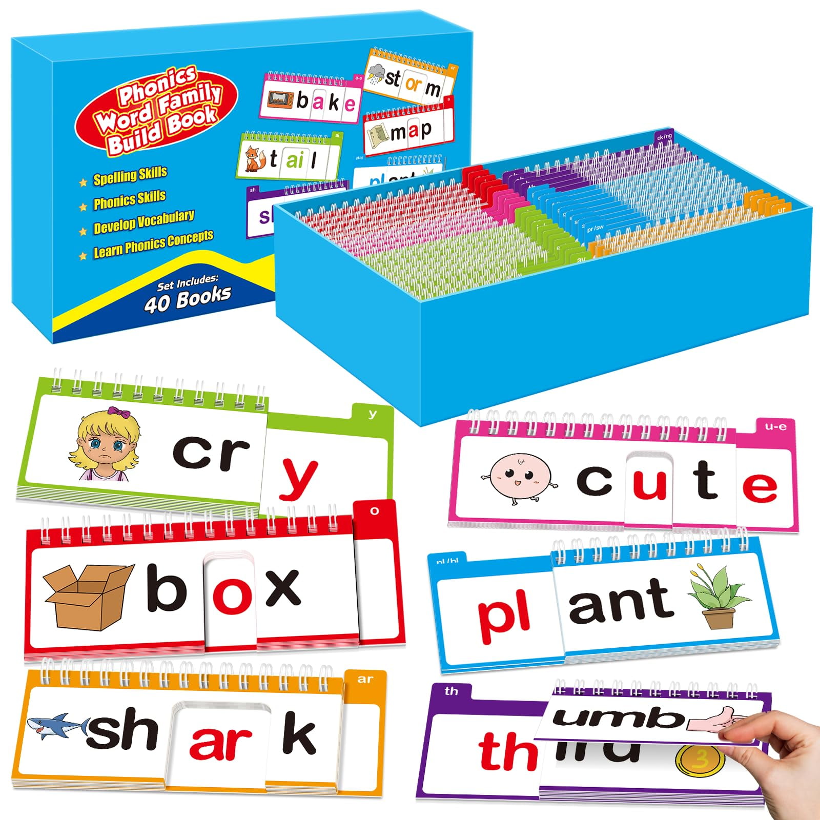 Click here for Skillify Word Family Build Book  40 Read And Rhyme... prices