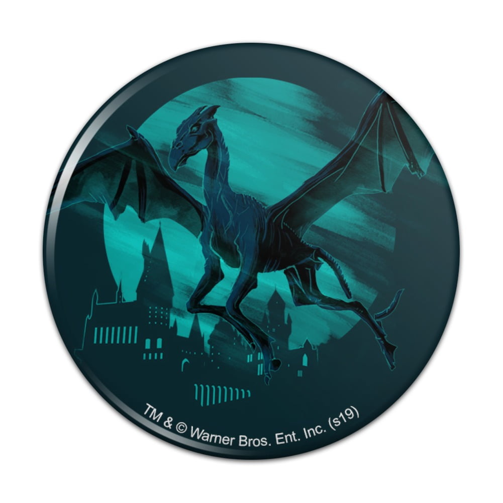 Harry Potter Thestral Kitchen Refrigerator Locker Button Magnet ...