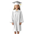 Tiijoy Boys Graduation Cap with Gown Set Unisex Solid Basic Graduation ...