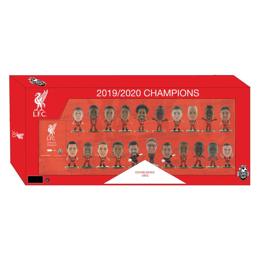 Liverpool - 2019-20 Premier League Champions SoccerStarz Limited ...