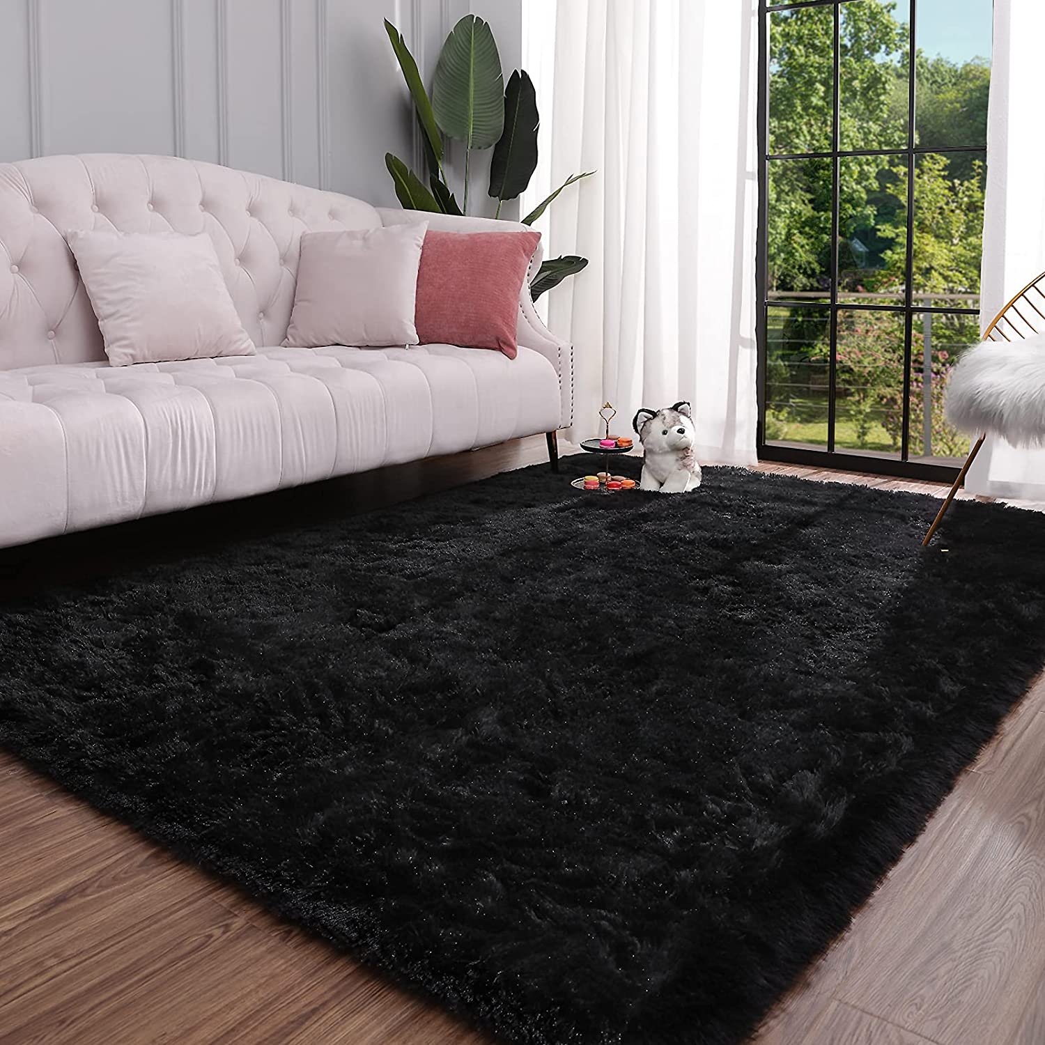 Click here for Siabc-Premium Fluffy Area Rugs For Living Room Bed... prices