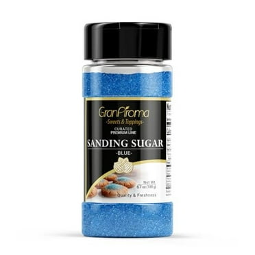 Bakery Bling Light Blue Glittery Sugar™, 100% Edible, Non-Toxic, 3 OZ ...