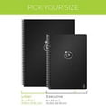 Rocketbook Reusable Smart Panda Planner, Undated - Black - Letter Size ...
