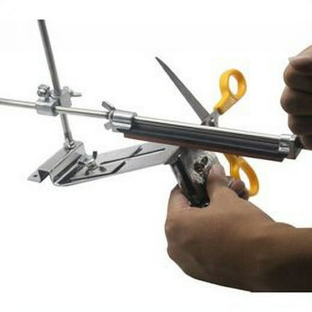 Upgraded Fixed-angle Knife Sharpener Kit Full Metal Stainless Steel knife slicker whetstone ...
