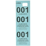 Winco Coat Checks, Blue, 500 Per Box - Walmart.com