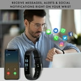 iTouch Slim Interchangeable Fitness Activity Tracker with Bonus Strap ...