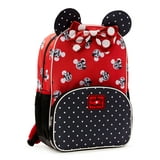 Minnie Mouse Kids Polka Dot Bow Print 17" Laptop Backpack - Walmart.com