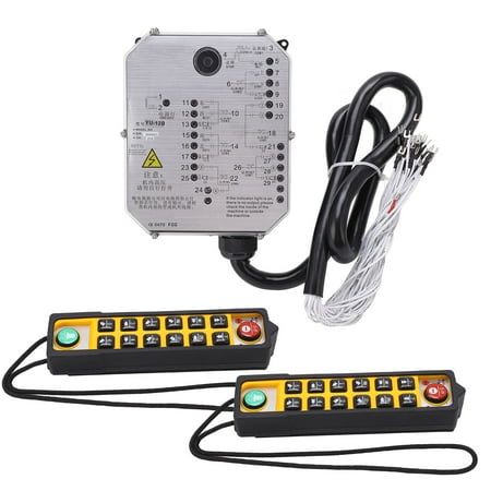 Crane Remote Controller,Double Handle Electric Crane Hoist Remote ...