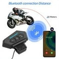 Motorcycle Helmet Bluetooth Headset, Bt12 Motorcycle Waterproof Helmet ...