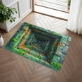 3D Optical Illusion Doormat, Funny Stereoscopic Trap Door Mat Non-Slip ...