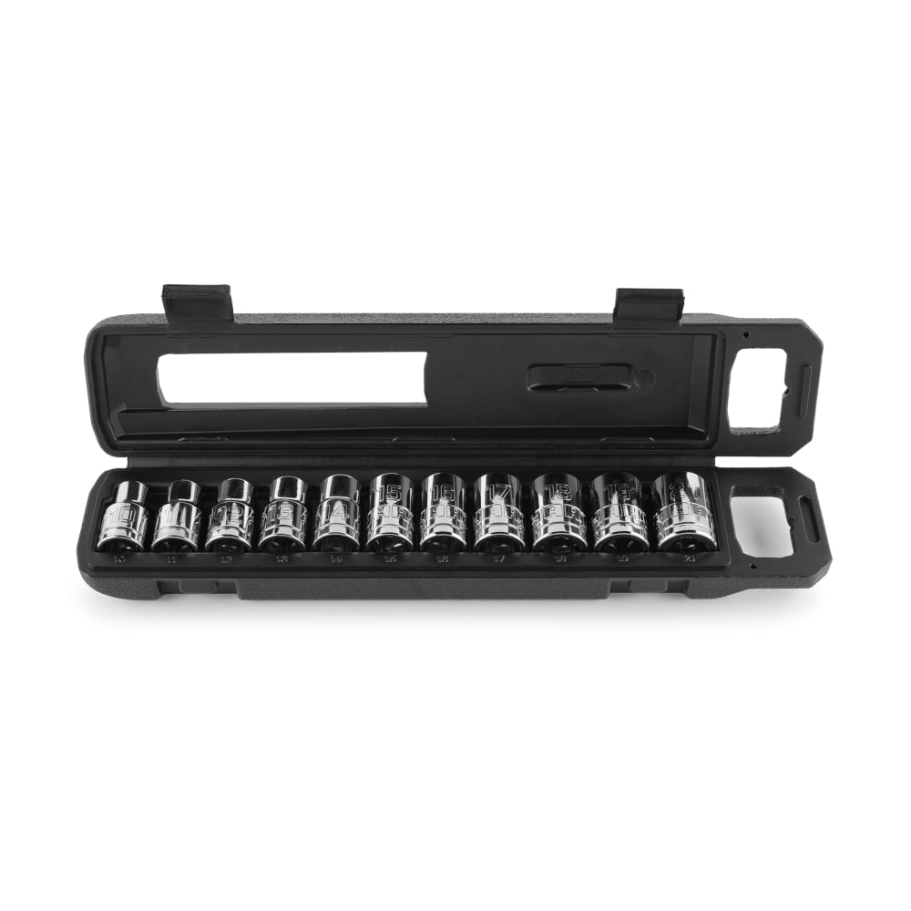 HART 11-Piece 1/2" Standard Socket Set Metric Sockets - Walmart.com