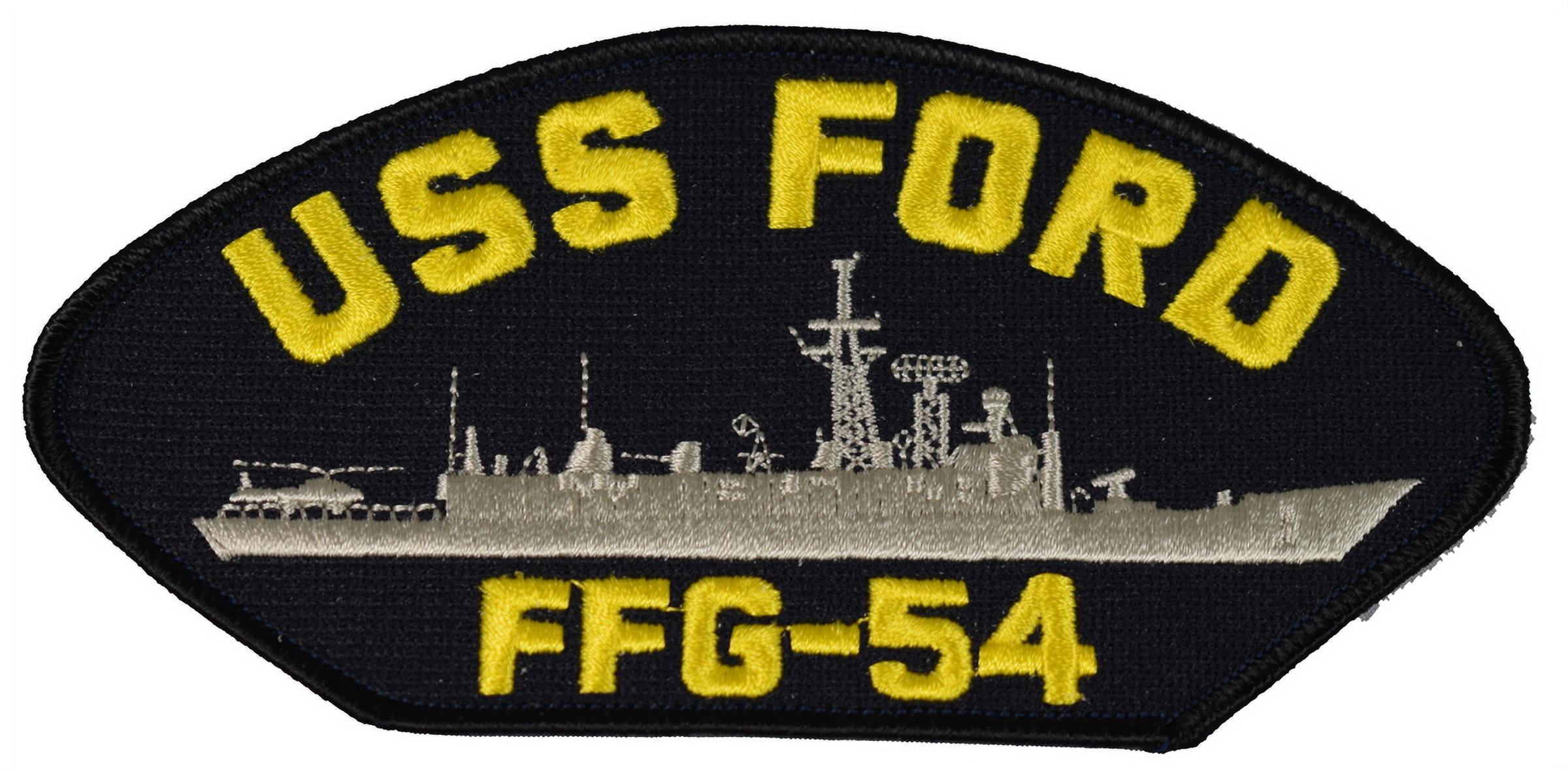 USS FORD FFG-54 SHIP PATCH - GREAT COLOR - Veteran Owned Business ...