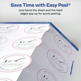 Avery Round Labels, 2" Diameter, Glossy White, 60ct (22817) - Walmart.com