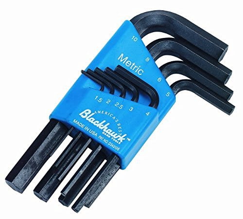 BLACKHAWK ZW-69 SET HEX KEY WRENCH 9 PCMETRIC - Walmart.com