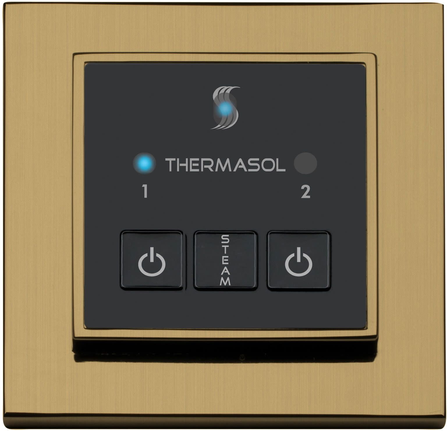 Thermasol Esm Easy Start Programmable Steam Shower Controller - Brass ...