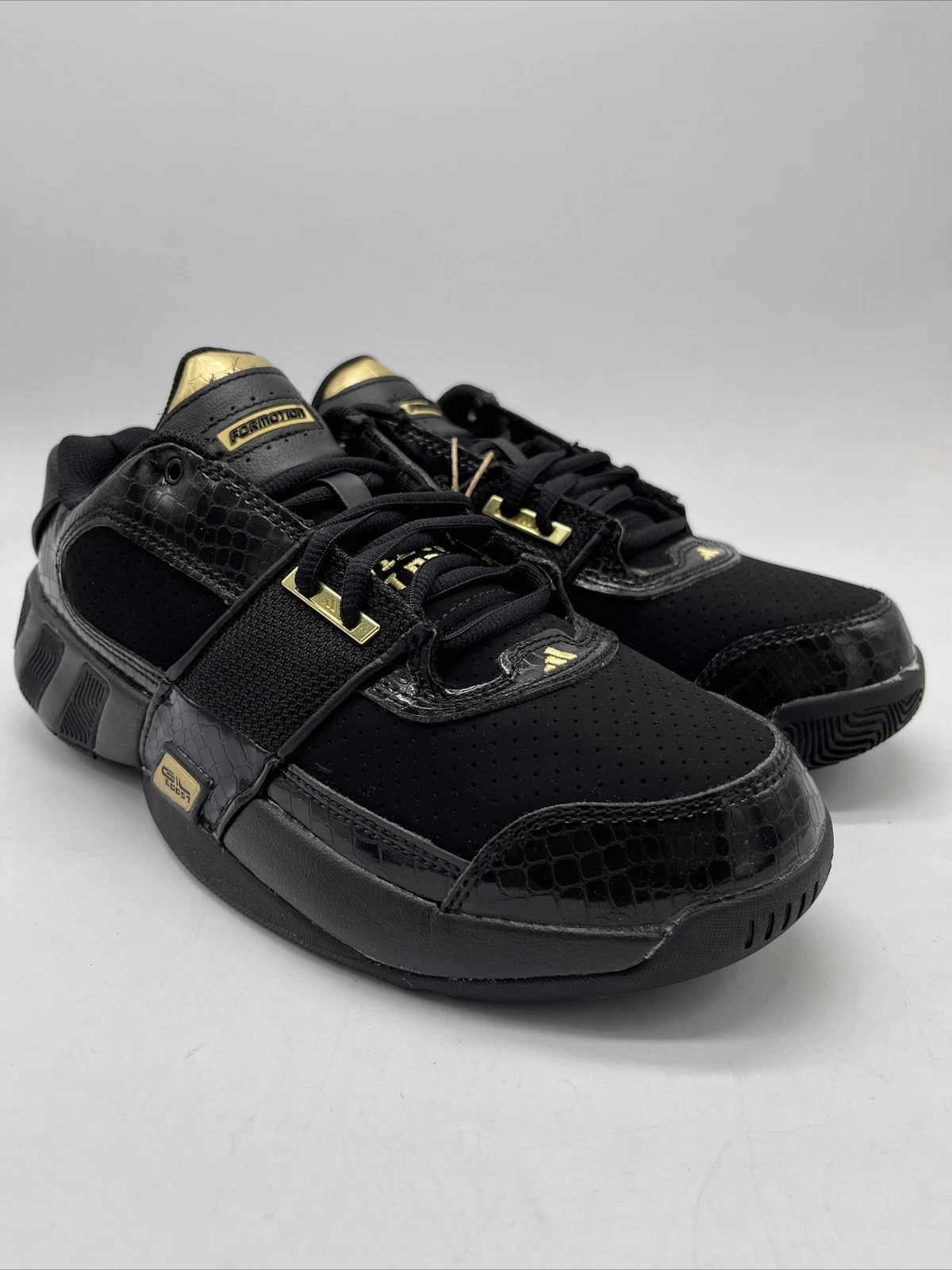 Adi - das Agent Gil Restomod Basketball Shoes Black Gold GY0373 Men’s Size 7 | Bodega Aurrera en ...