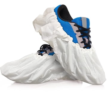 Disposable Boot & Shoe Covers 200 Pack (100 Pairs) Non-Slip, Durable ...